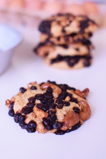 Cookies με σοκολάτα και κάσιους – Chocolate-cashews cookies ...
